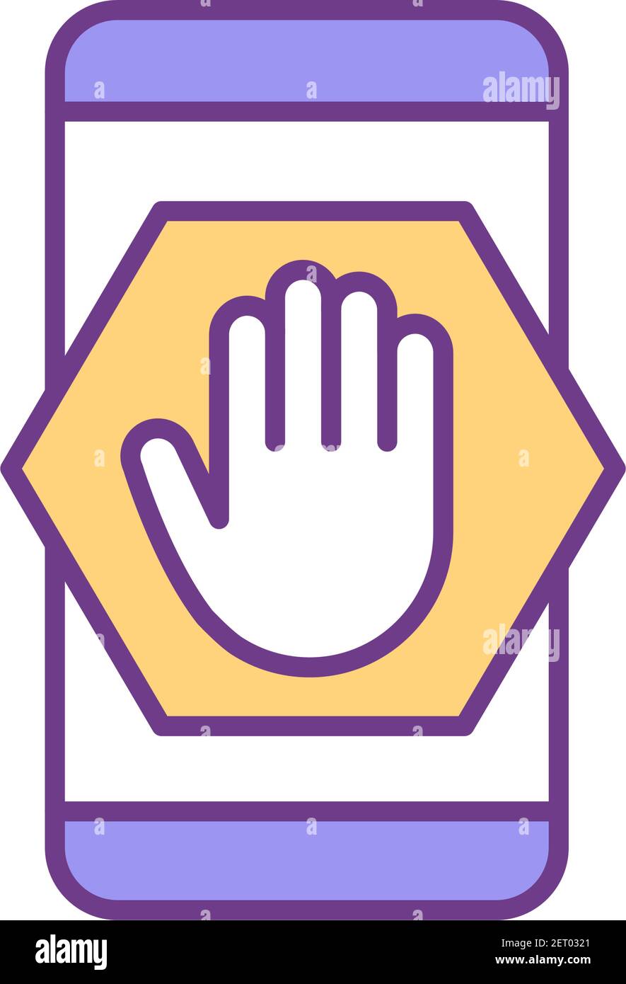 Mobile overuse Stock Vector Images - Alamy