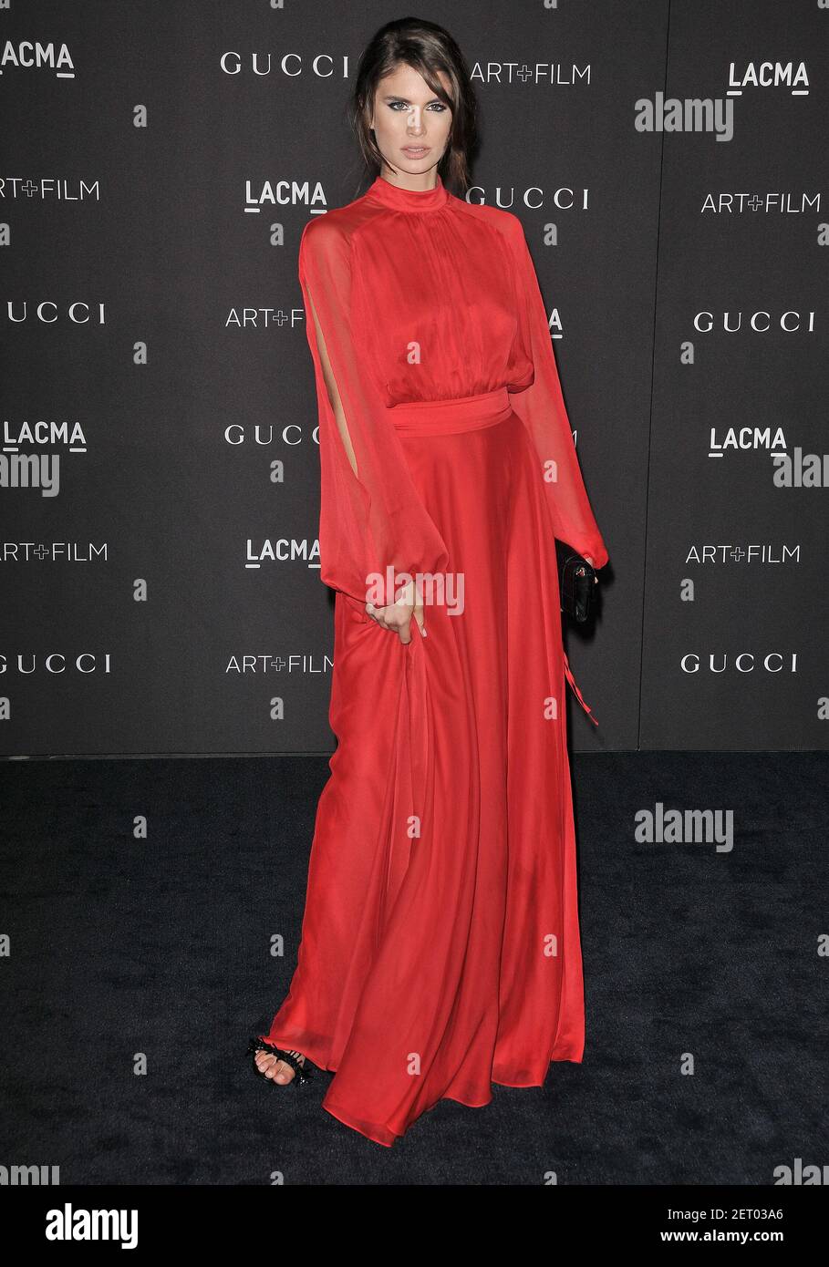 Livia Pillmann arrives at the 2018 LACMA Art + Film Gala held at LACMA ...