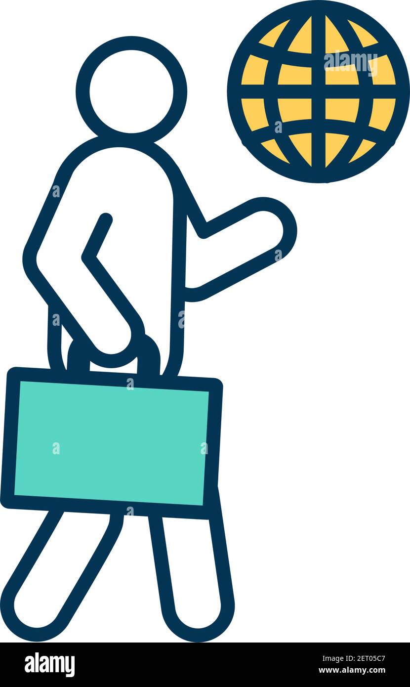 Professional traveller Stock Vector Images - Alamy