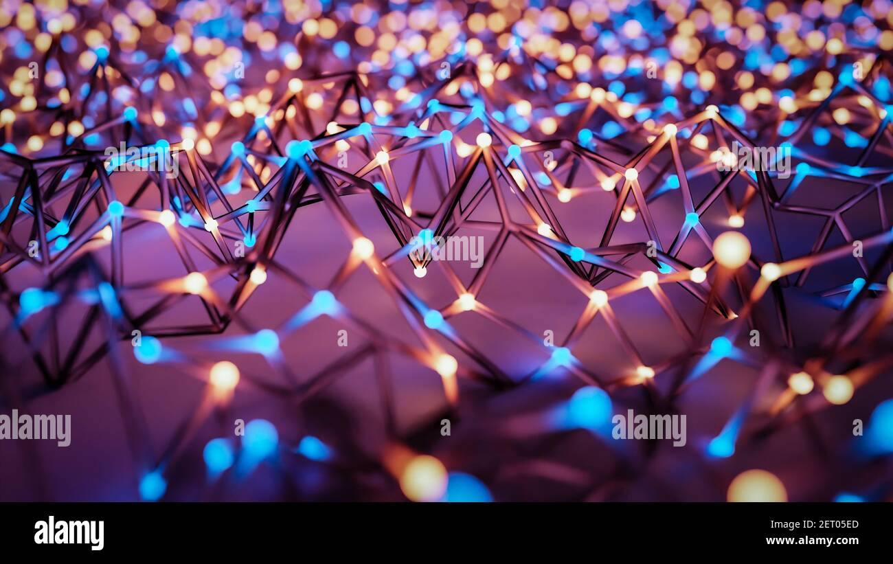 Abstract Bright Colored Dotted Lines Background Theme Stock Photo - Alamy