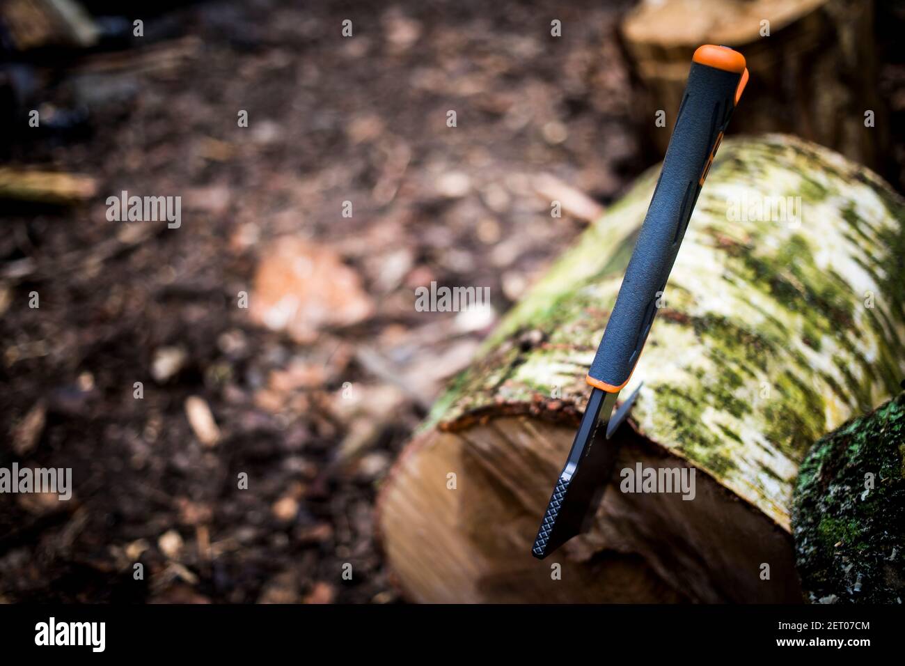 Old rustic axe wooden handle hi-res stock photography and images - Alamy