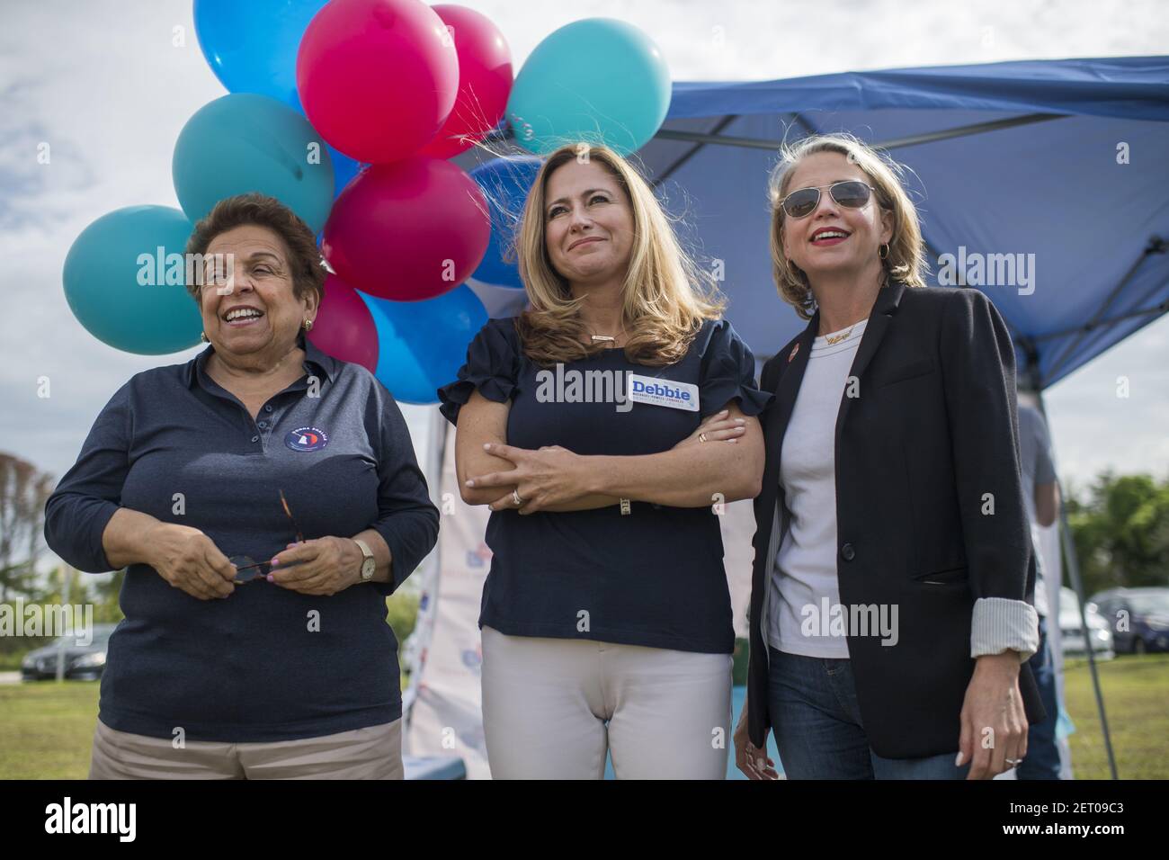 UNITED STATES - NOVEMBER 3: Democratic U.S. House candidates Debbie ...