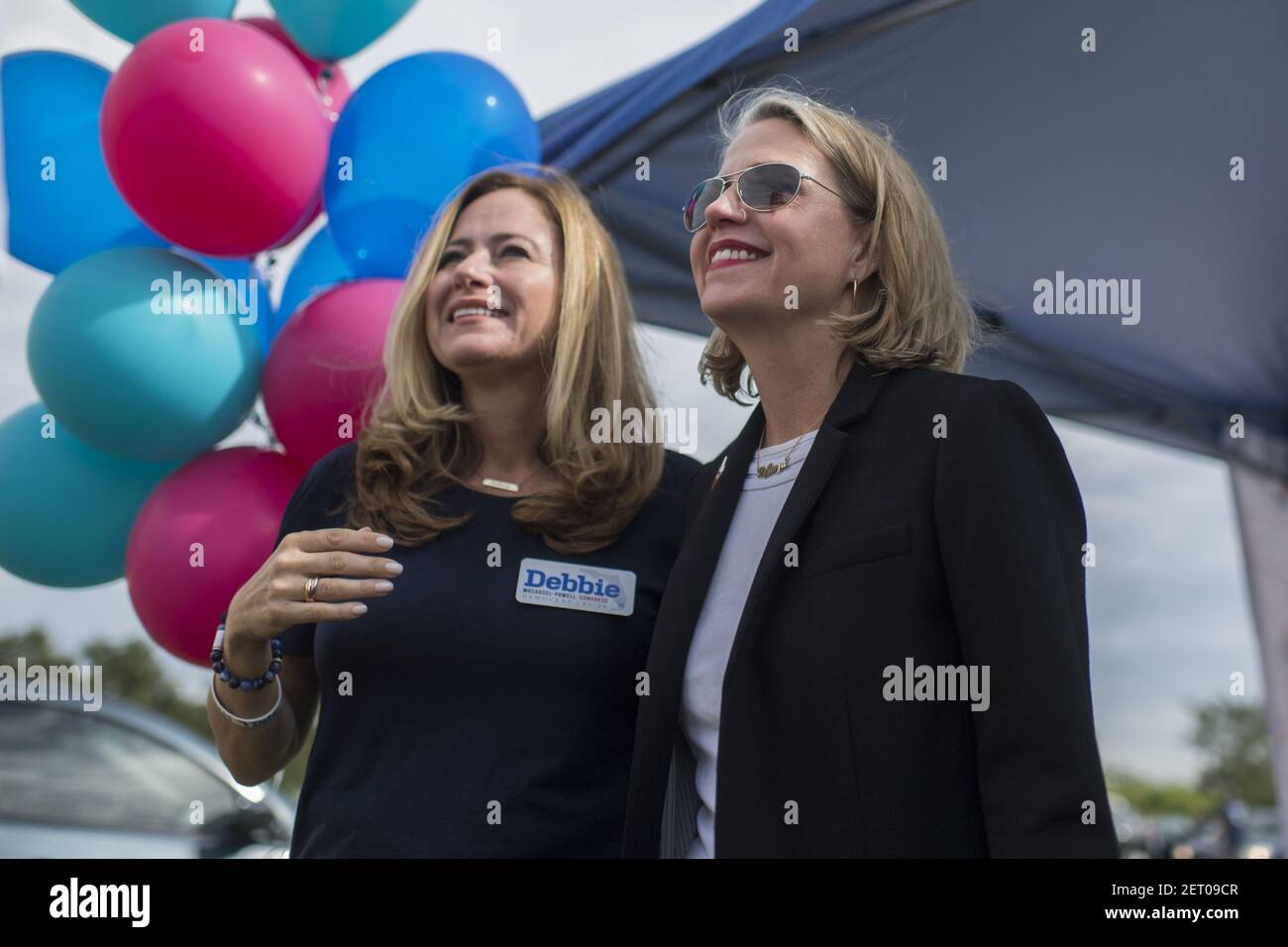 UNITED STATES - NOVEMBER 3: Democratic U.S. House candidates Debbie ...
