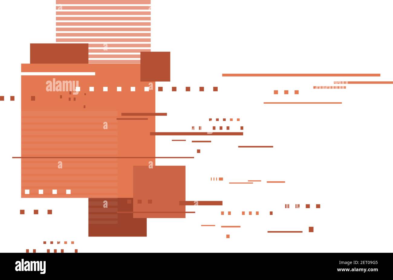 Abstract tech background with simple object Stock Vector Image & Art ...