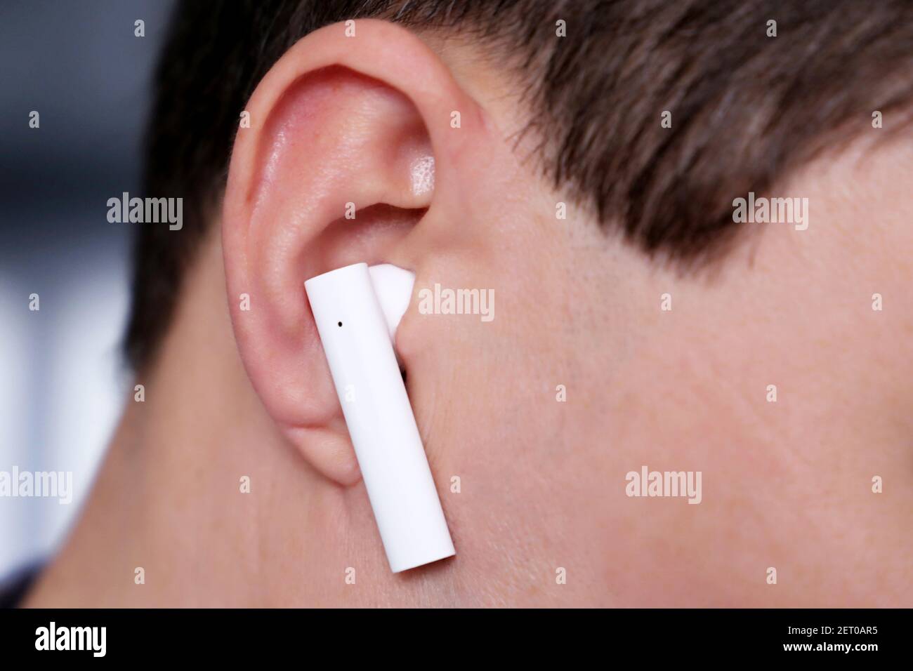 Human ear music hi-res stock photography and images - Alamy