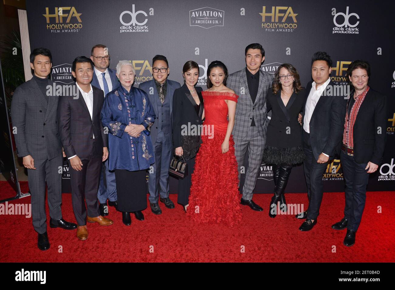 (L-R) Cast & Crew of "CRAZY RICH ASIANS" Harry Shum Jr., Ronny Chieng ...