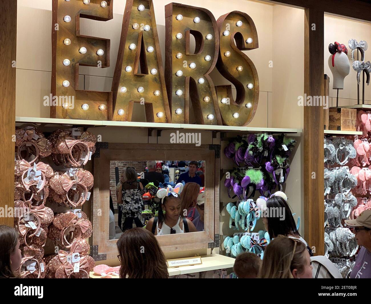 The newly remodeled World of Disney store at Disney Springs gives ...