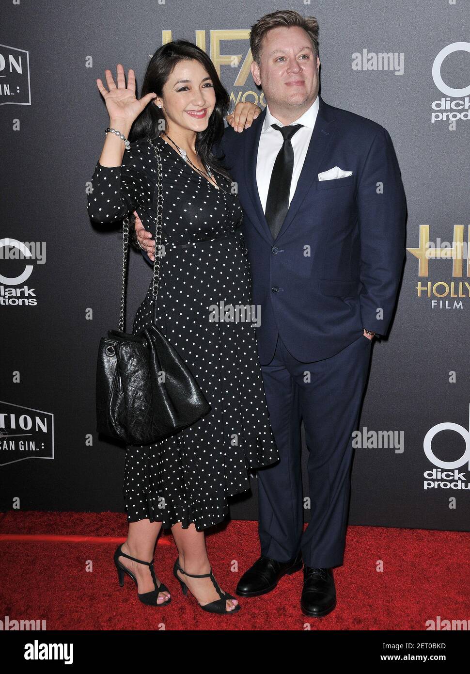 (L-R) Yvette Yates and Shaun Redick at the 22nd Annual Hollywood Film ...