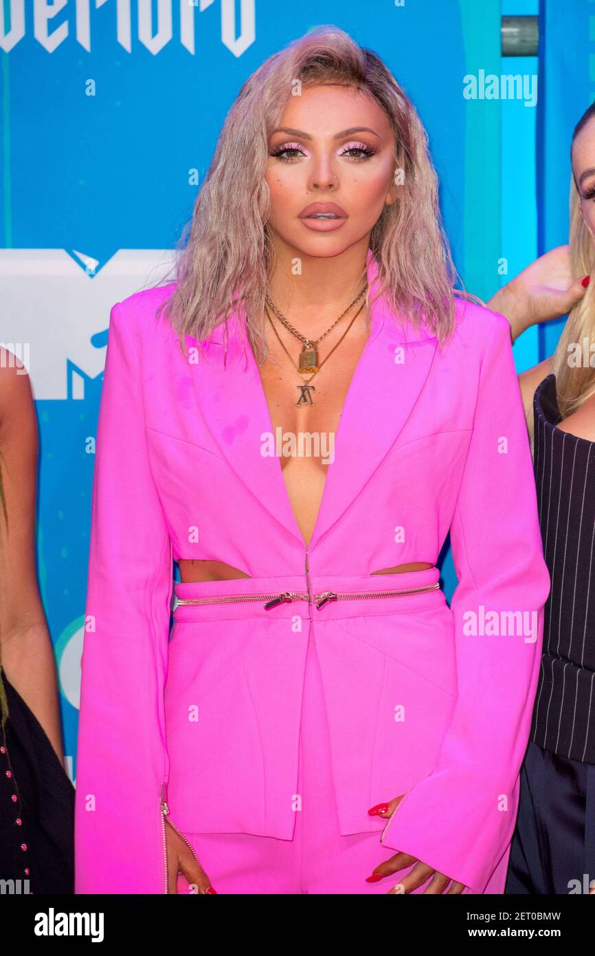 Little Mix on the red carpet for the 2018 MTV Europe Music Awards at ...
