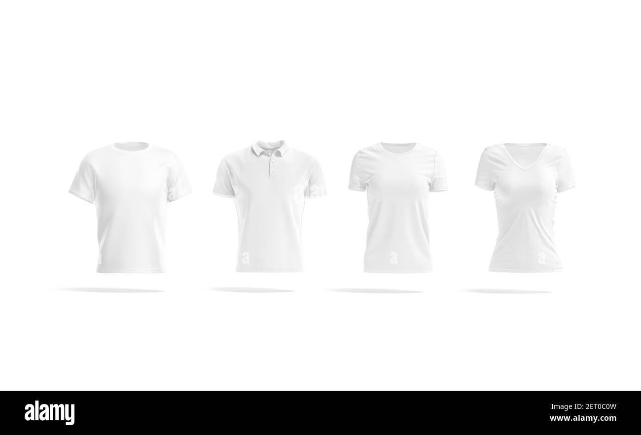 White T Shirt Template Women
