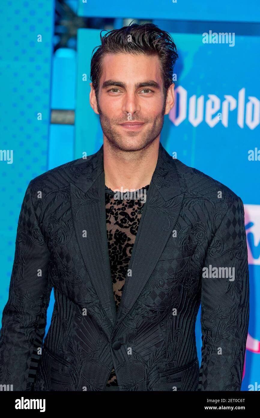 Jon Kortajarena on the red carpet for the 2018 MTV Europe Music Awards at Bilbao Exhibition ...
