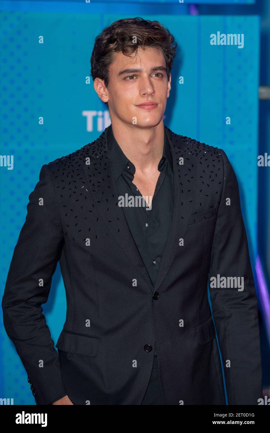 Xavier Serrano at the 2018 MTV Europe Music Awards at Bilbao Exhibition ...
