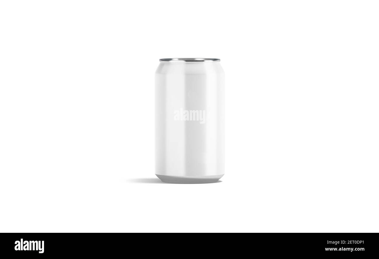 Blank white beer can mock up hi-res stock photography and images - Alamy
