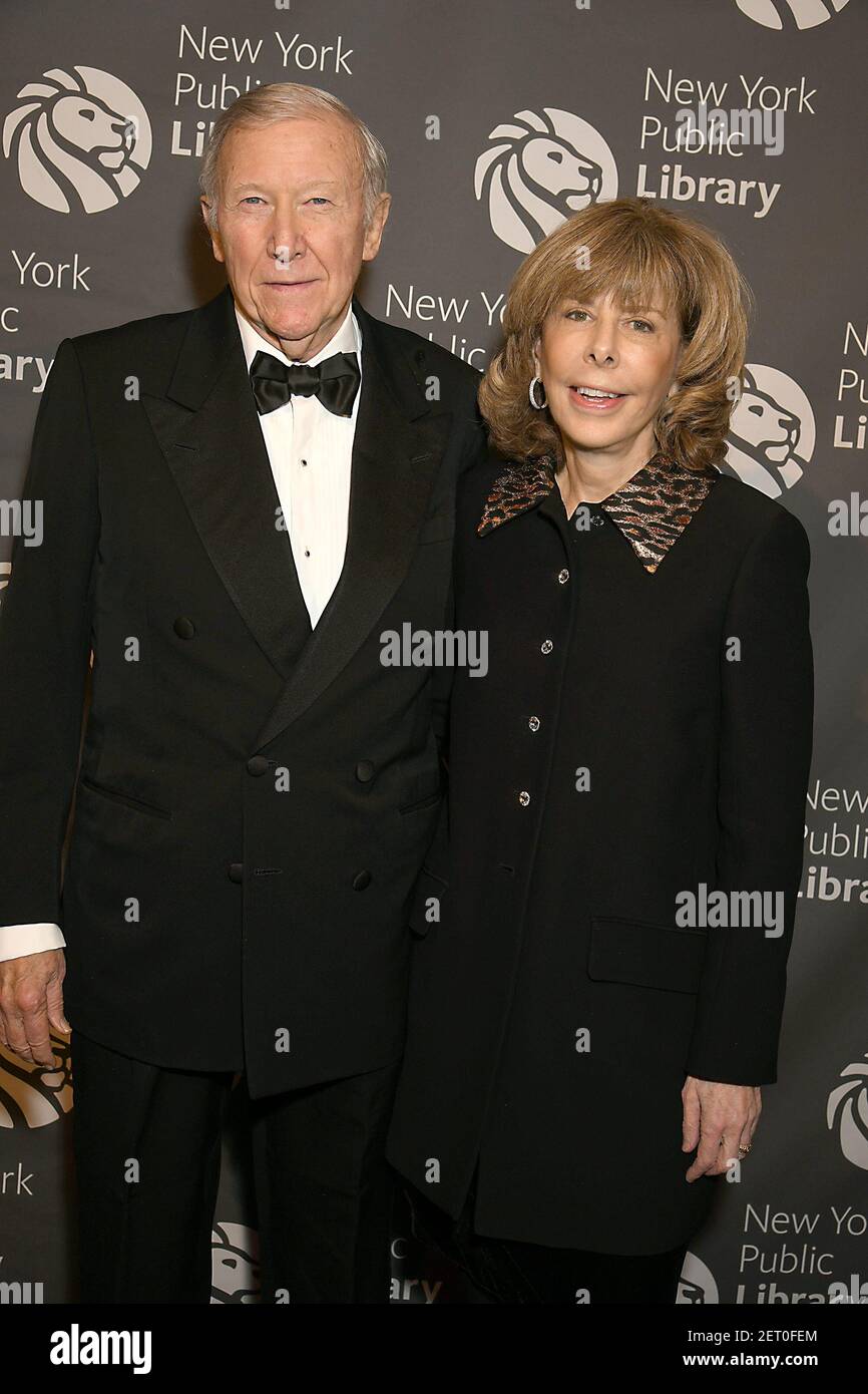 Jane Hitchcock and James Hogan attends the New York Public Library 2018 ...