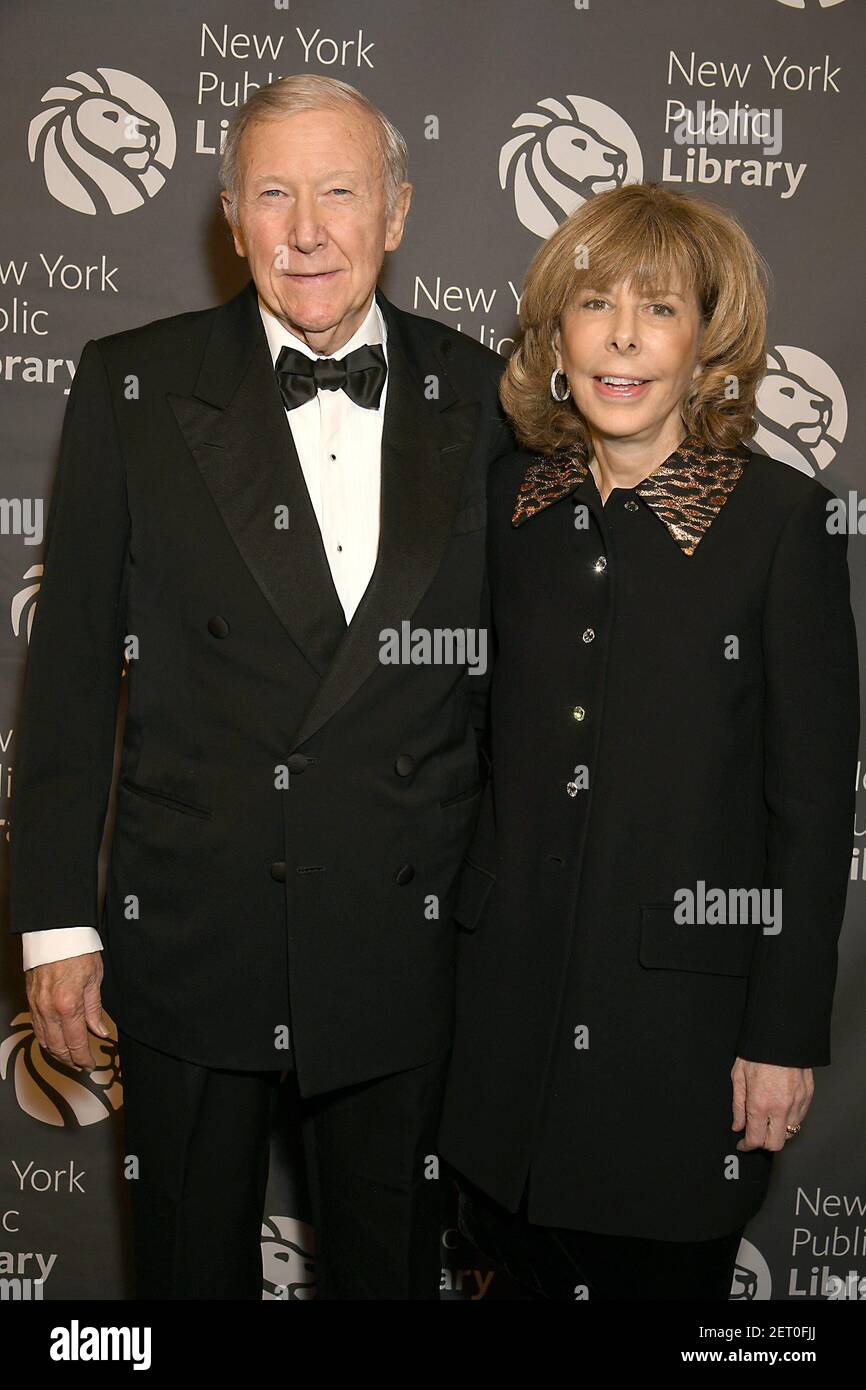 Jane Hitchcock and James Hogan attends the New York Public Library 2018 ...