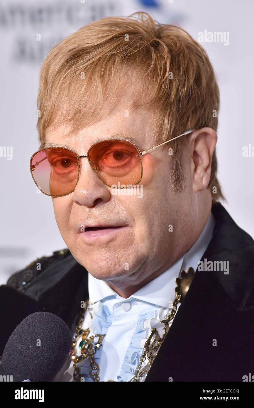 Sir Elton John attends the Elton John AIDS Foundation's 17th Annual An ...