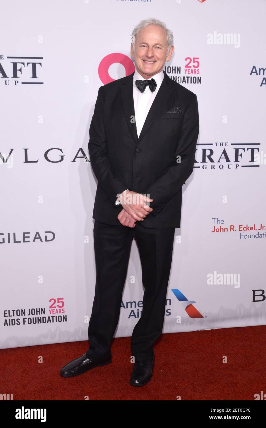 Actor Victor Garber attends the Elton John AIDS Foundation's 17th ...