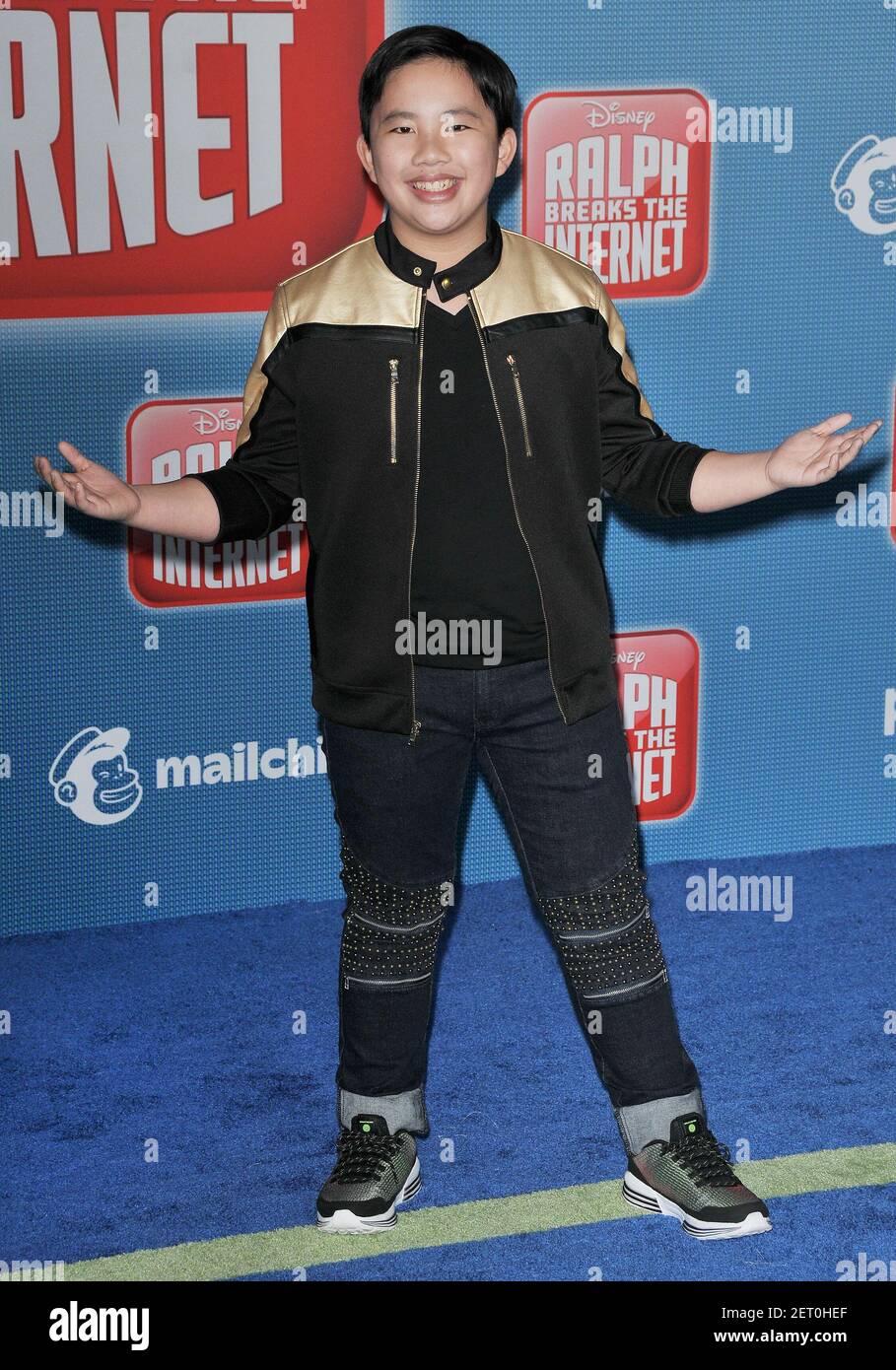 Albert Tsai arrives at the Walt Disney Animation Studios' "Ralph Breaks ...