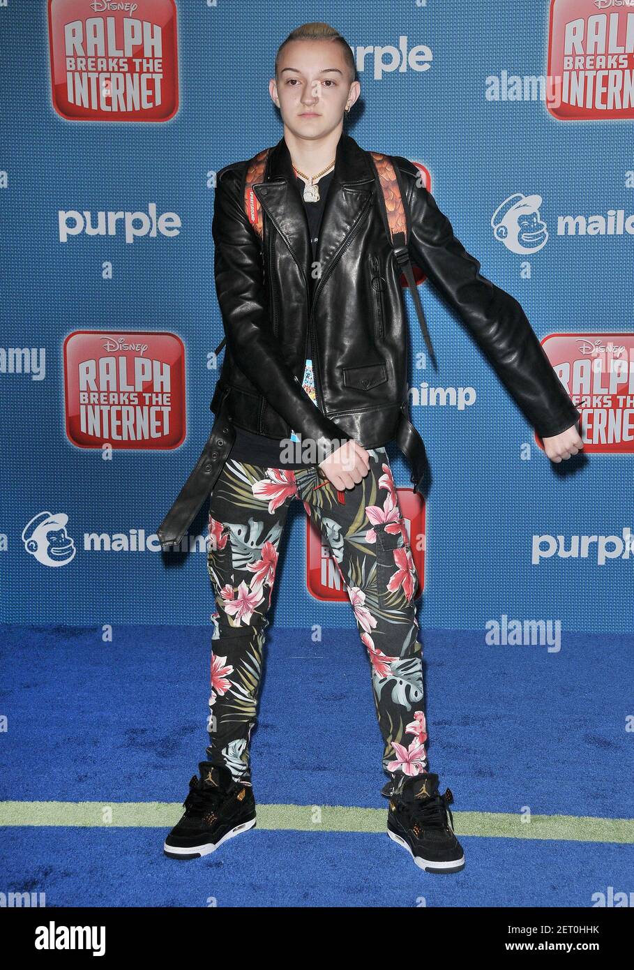 Russell Horning arrives at the Walt Disney Animation Studios' "Ralph ...