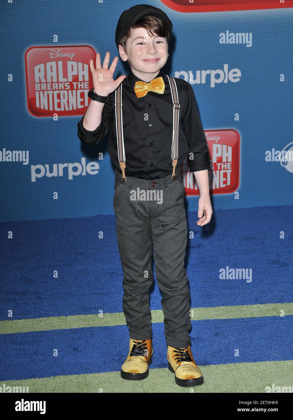 Paxton Booth arrives at the Walt Disney Animation Studios' "Ralph ...