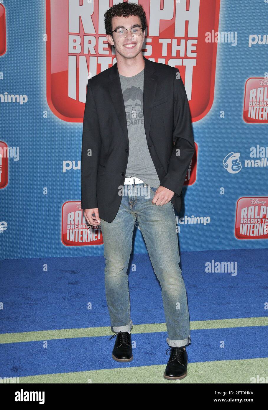 Carter Wilkerson arrives at the Walt Disney Animation Studios' "Ralph ...