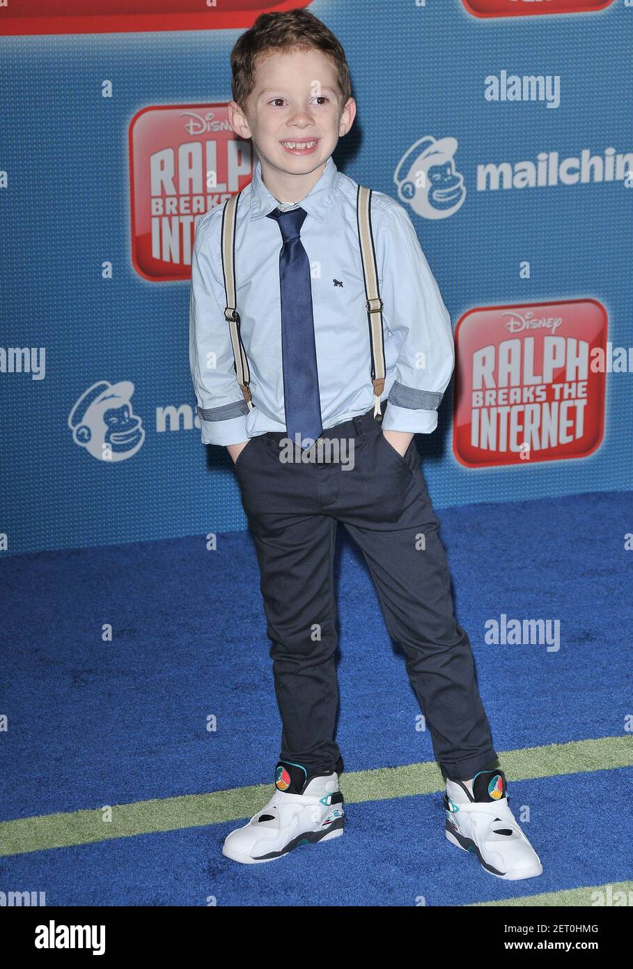 Gavin Thomas arrives at the Walt Disney Animation Studios' "Ralph ...