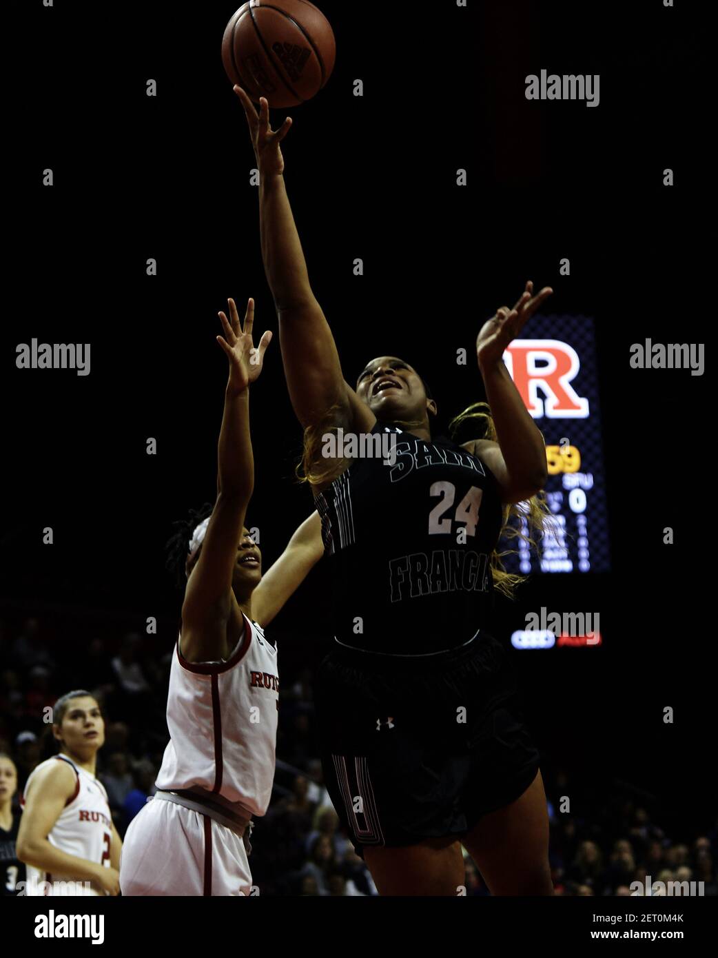 November 6, 2018 - Piscataway, New Jersey, U.S. - St. Francis (PA) Red ...