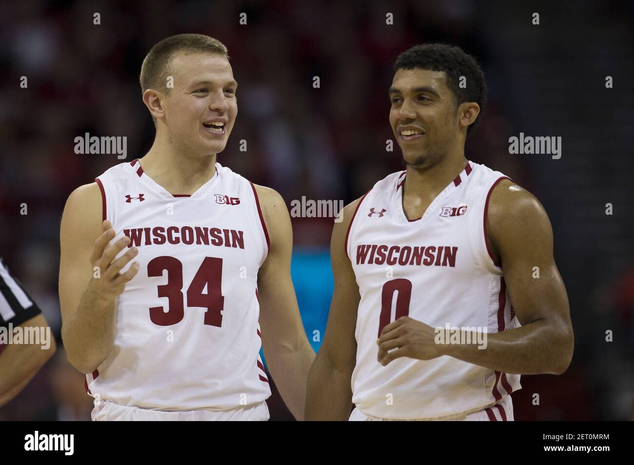 November 6, 2018: Wisconsin Badgers guard Brad Davison #34 and ...