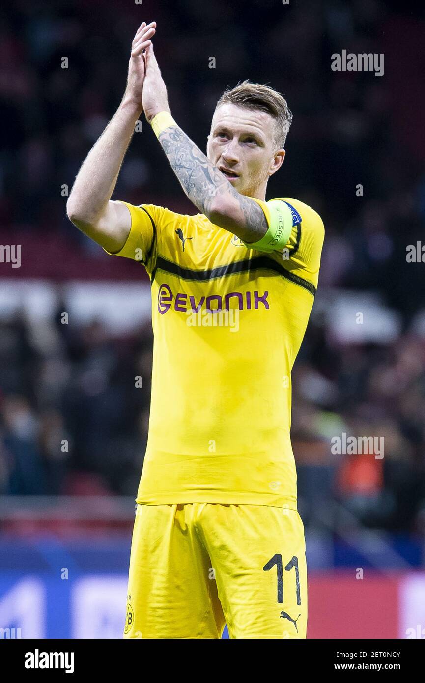 Borussia Dortmund Marco Reus during group stage of UEFA Champions ...