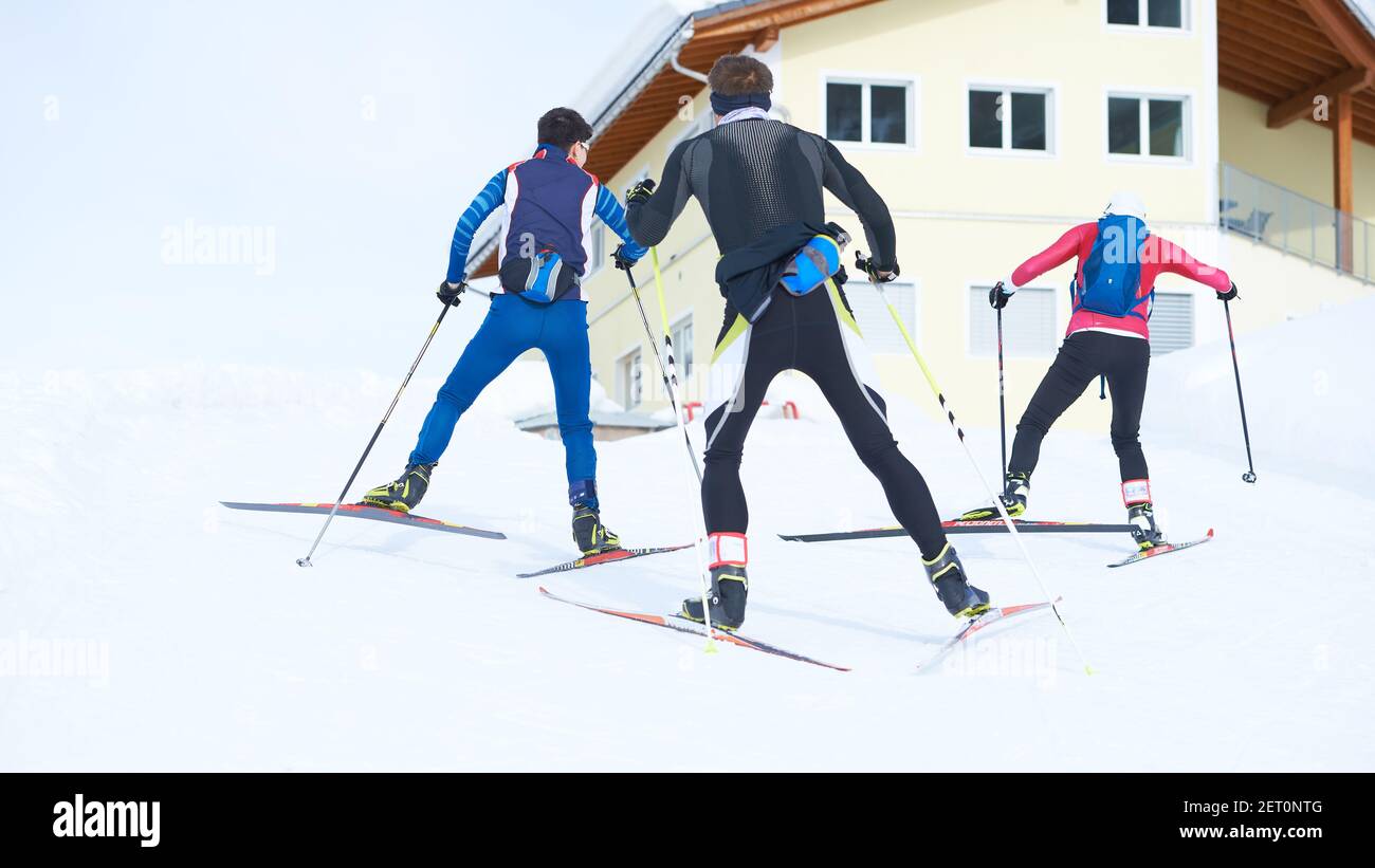 Cross country skis classic hi-res stock photography and images - Alamy