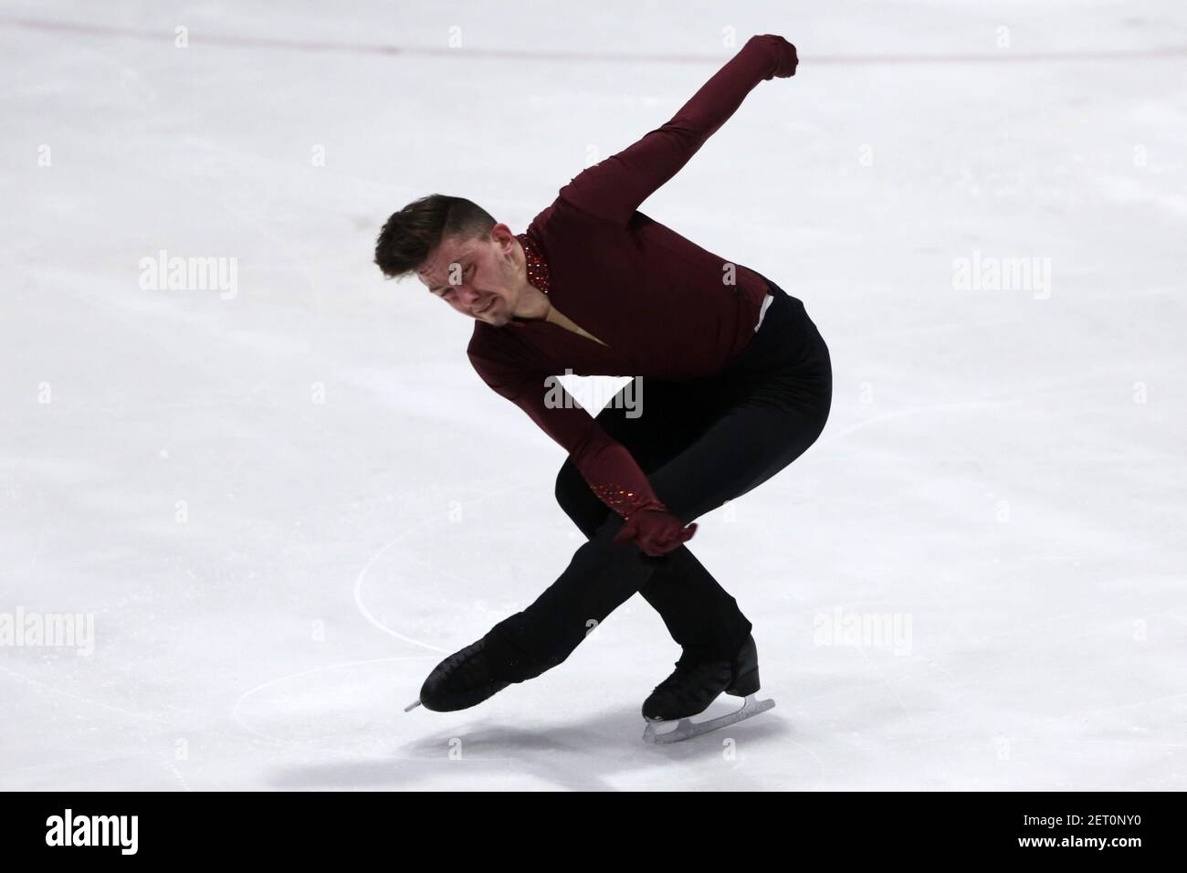 Sofia, Bulgaria - 28 February, 2021: Alexander Zlatkov of Bulgaria ...