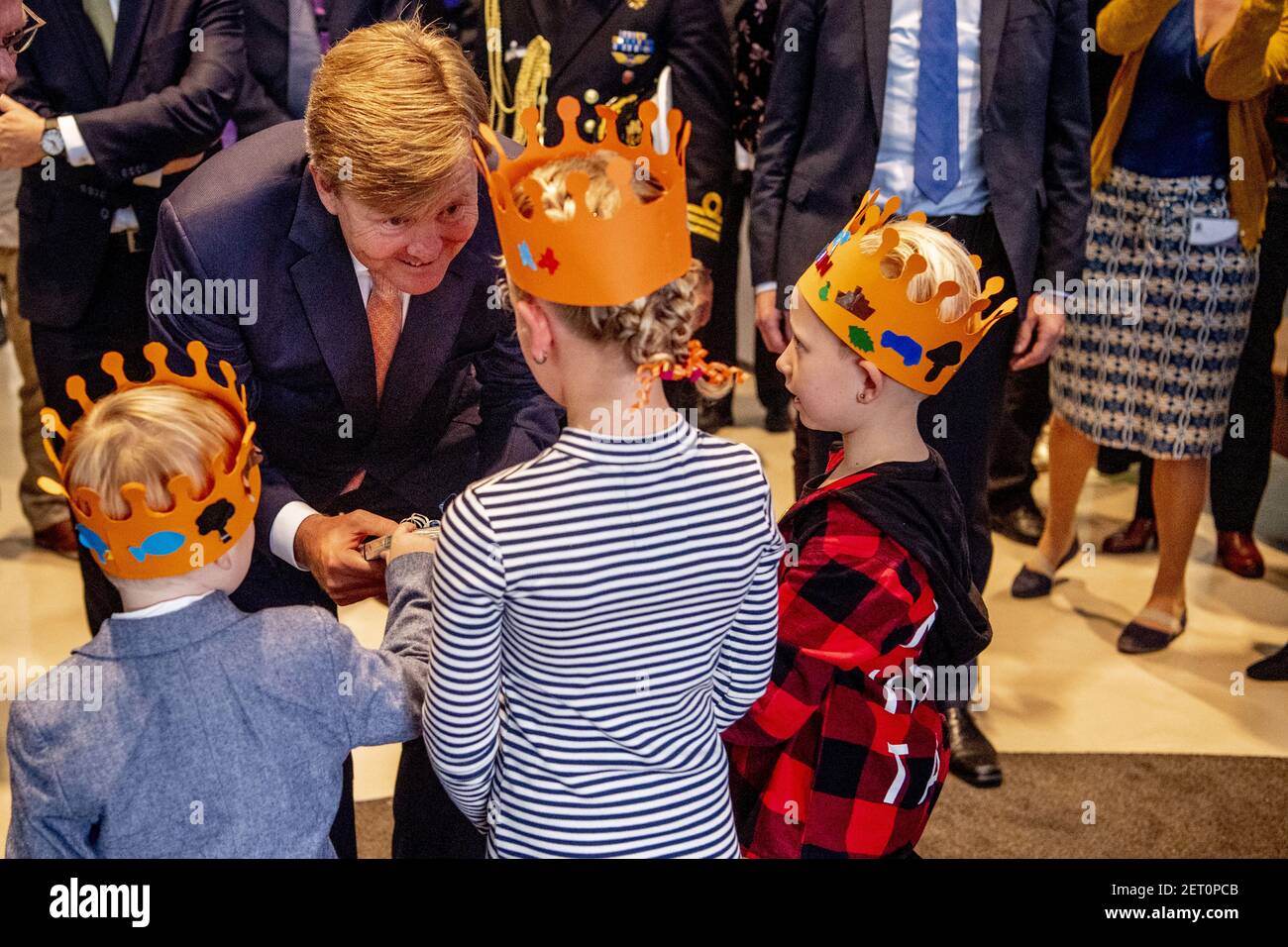 7-11-2018 King Willem-Alexander opens the new Ommelander Hospital ...