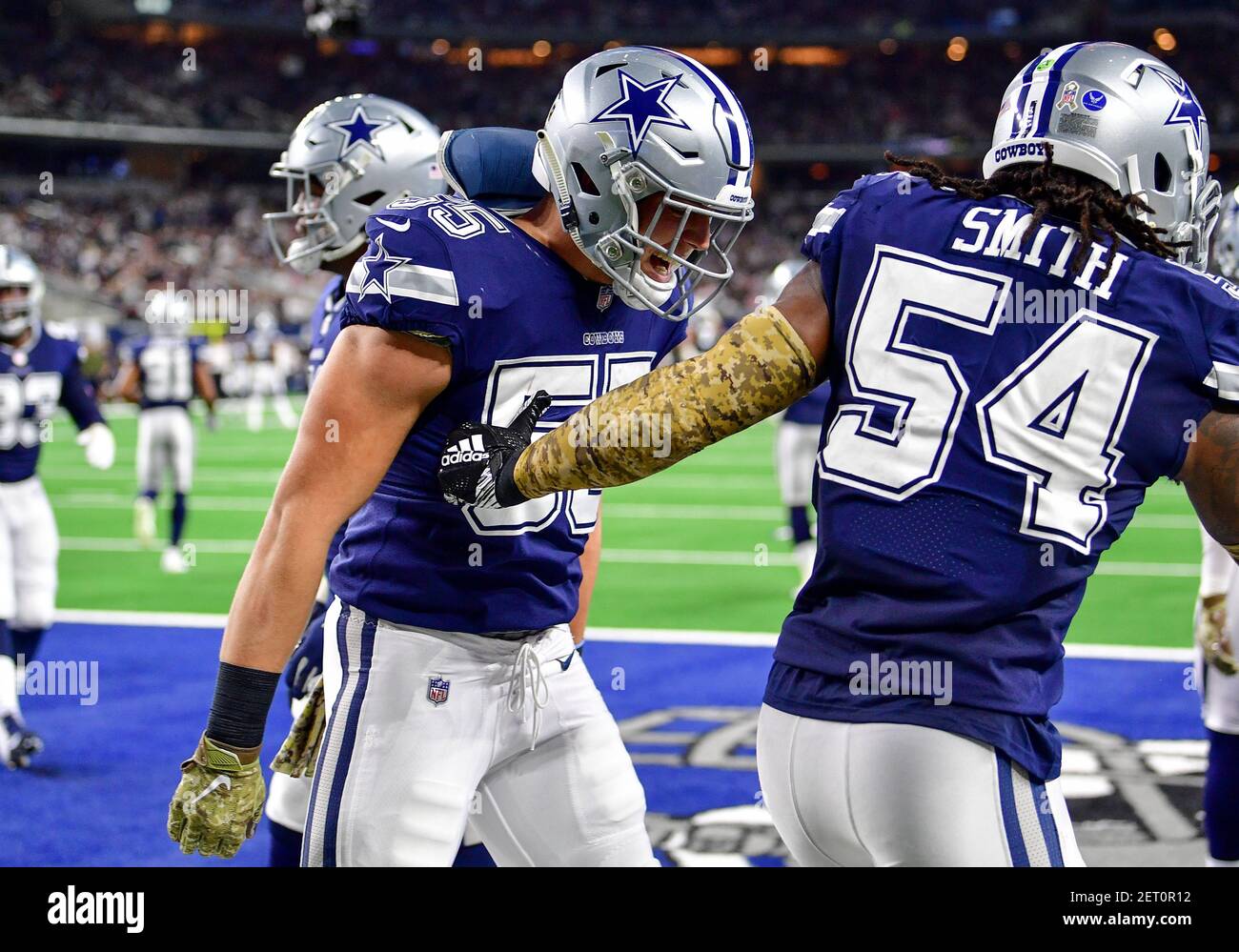 November 05, 2018:.Dallas Cowboys linebacker Leighton Vander Esch (55 ...