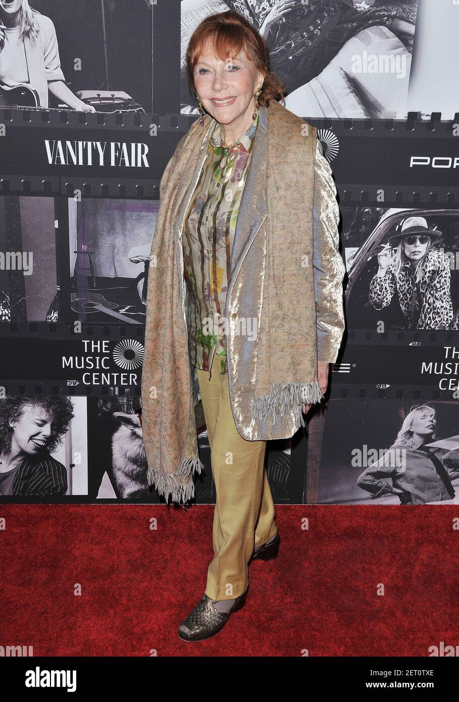 Glorya Kaufman arrives at the JONI 75: A Birthday Celebration held at ...