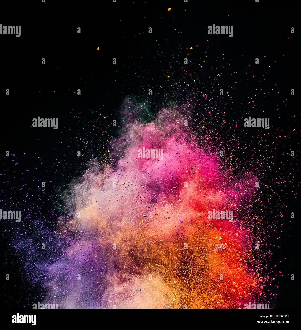 Exploding paint on colour hi-res stock photography and images - Alamy