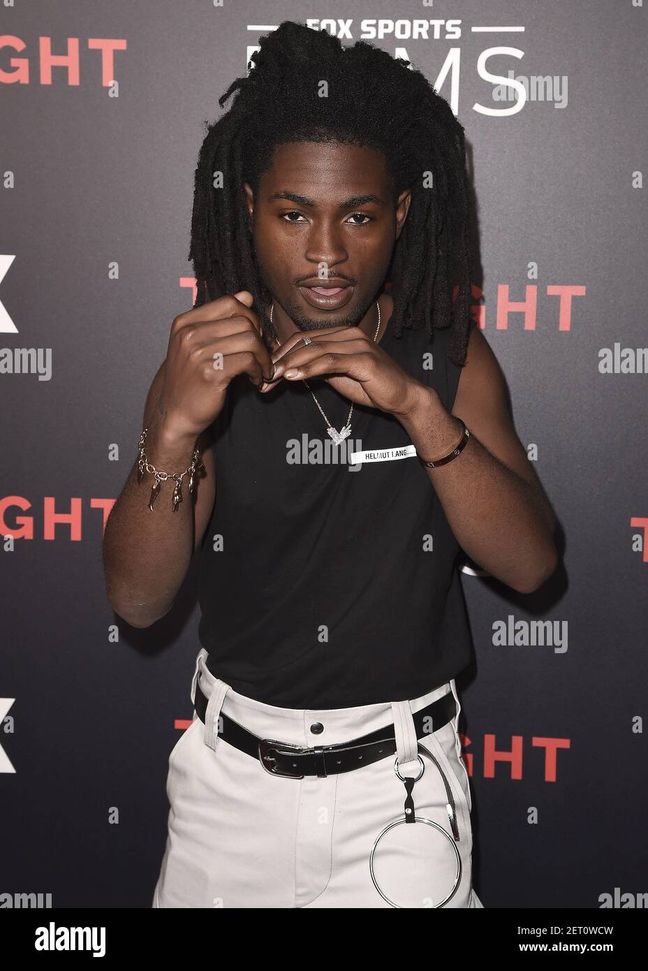 HOLLYWOOD, CA - NOVEMBER 7: Justice Baiden at the Los Angeles premiere ...