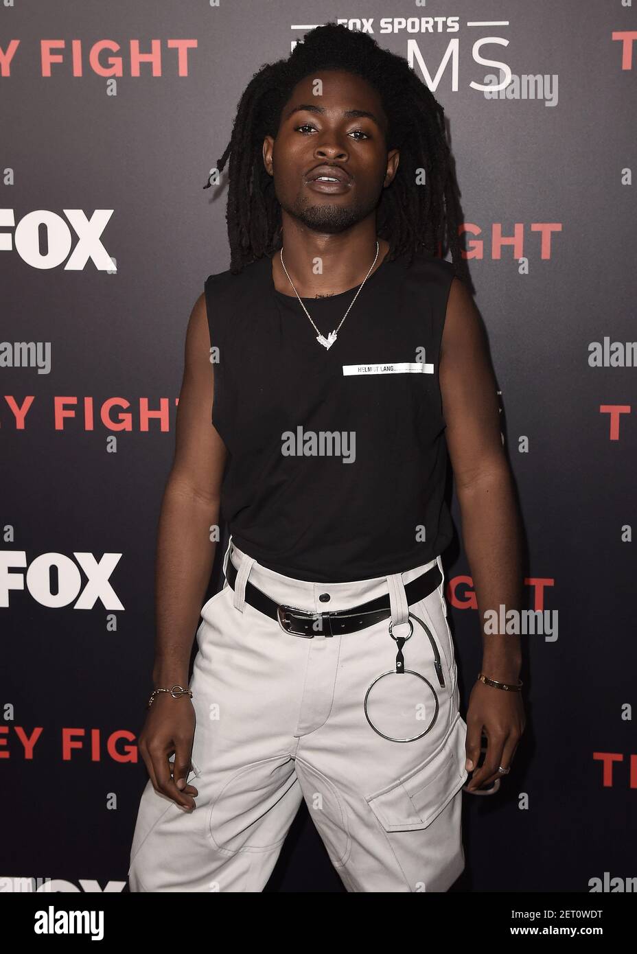 HOLLYWOOD, CA - NOVEMBER 7: Justice Baiden at the Los Angeles premiere ...