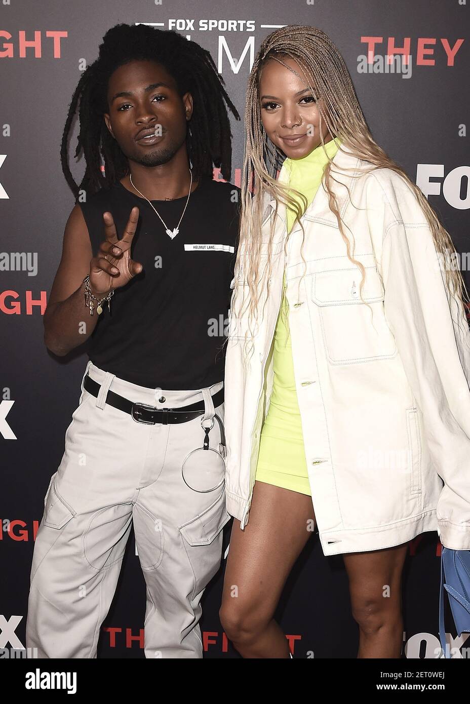 HOLLYWOOD, CA - NOVEMBER 7: Justice Baiden at the Los Angeles premiere ...