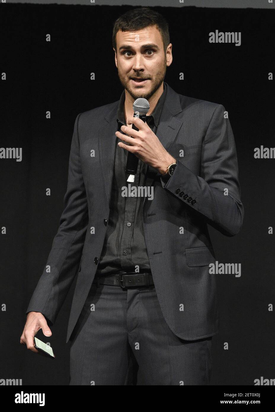 HOLLYWOOD, CA - NOVEMBER 7: Andrew Renzi at the Los Angeles premiere of ...
