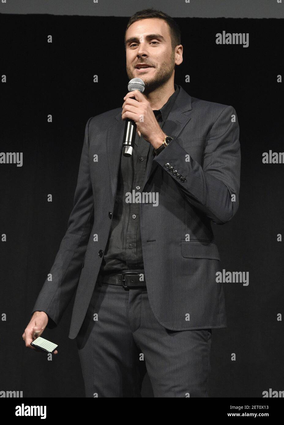 HOLLYWOOD, CA - NOVEMBER 7: Andrew Renzi at the Los Angeles premiere of ...