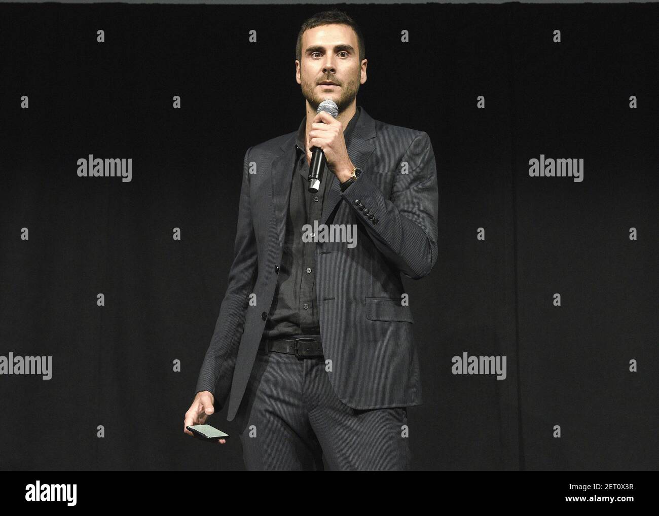 HOLLYWOOD, CA - NOVEMBER 7: Andrew Renzi at the Los Angeles premiere of ...