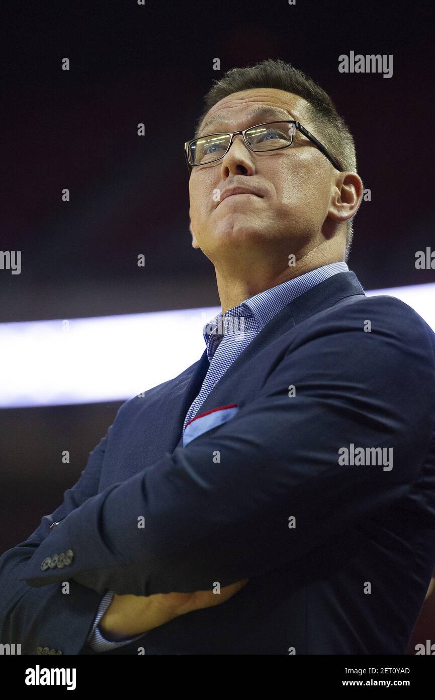 November 08, 2018: Duquesne University Head Coach Dan Burt in action ...