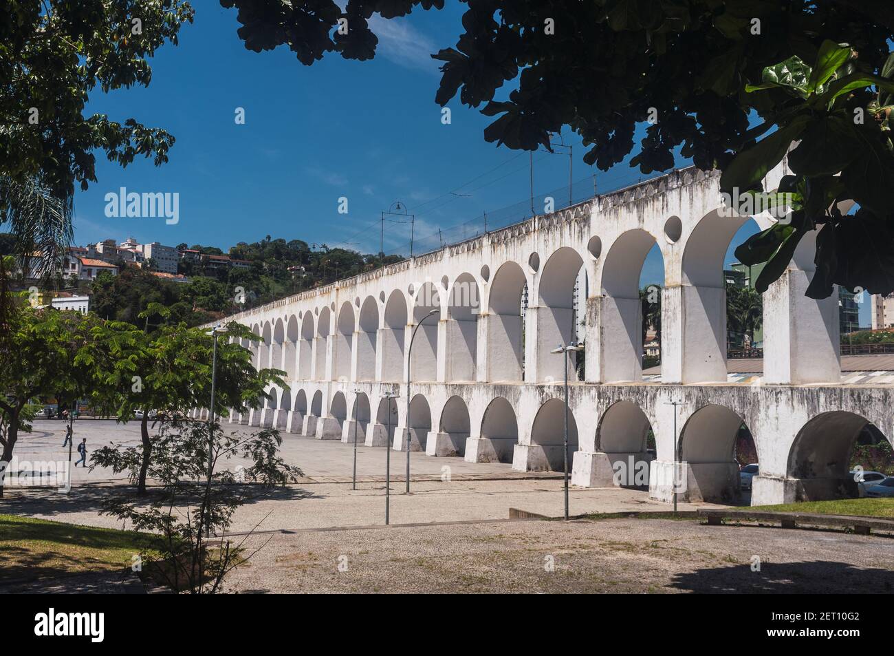The Carioca Aqueduct, also known as Arcos da Lapa in the historic ...