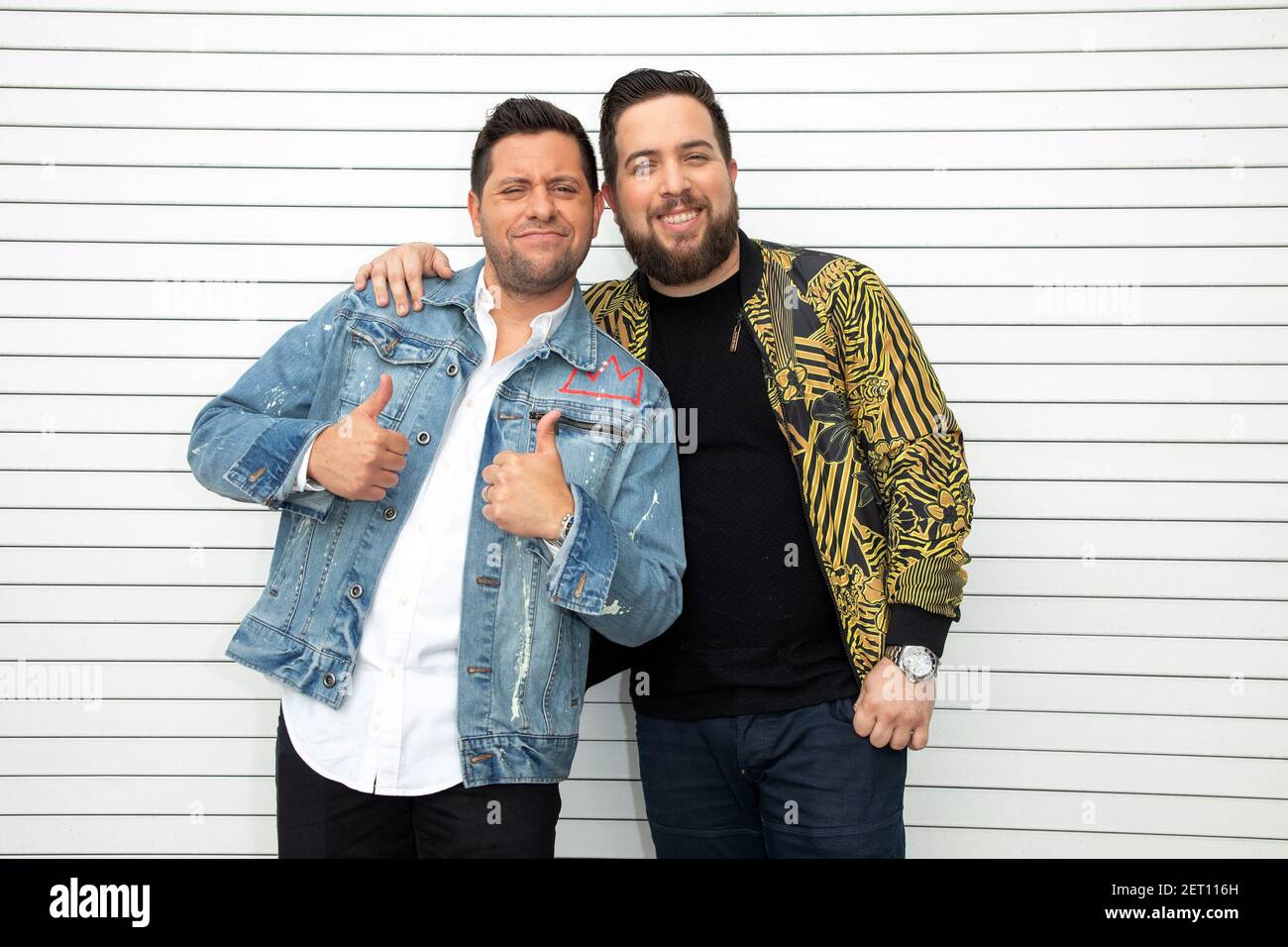 MIAMI, FL - NOV 9: The Pichy Boys are seen during Despierta America ...