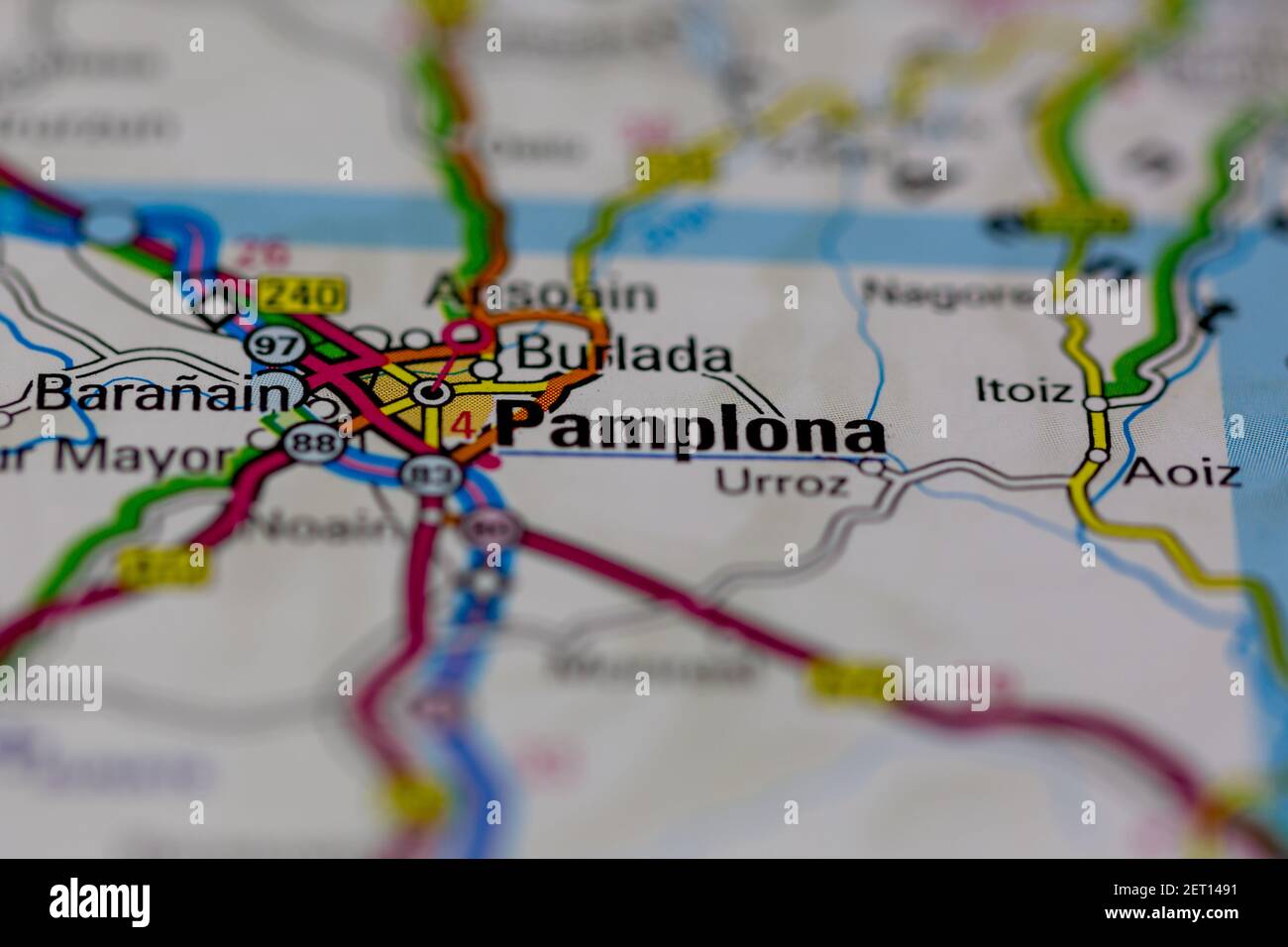 Pamplona Map