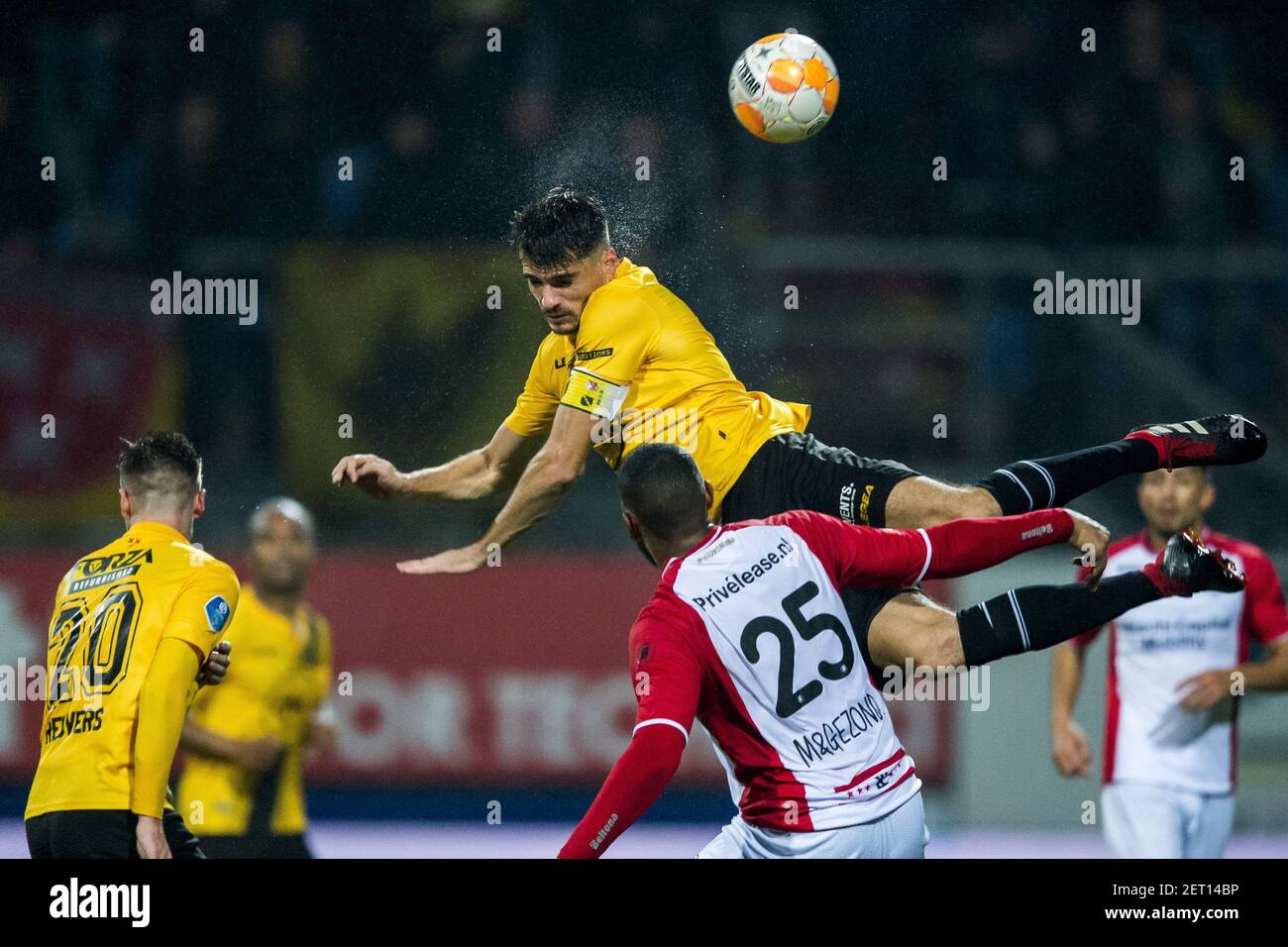 EMMEN, Football, 10-11-2018, FC Emmen - NAC Breda, De Oude Meerdijk ...