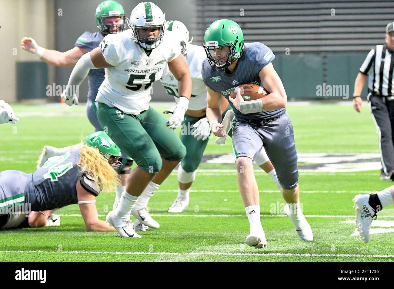 November 10, 2018: North Dakota Fighting Hawks quarterback Nate ...