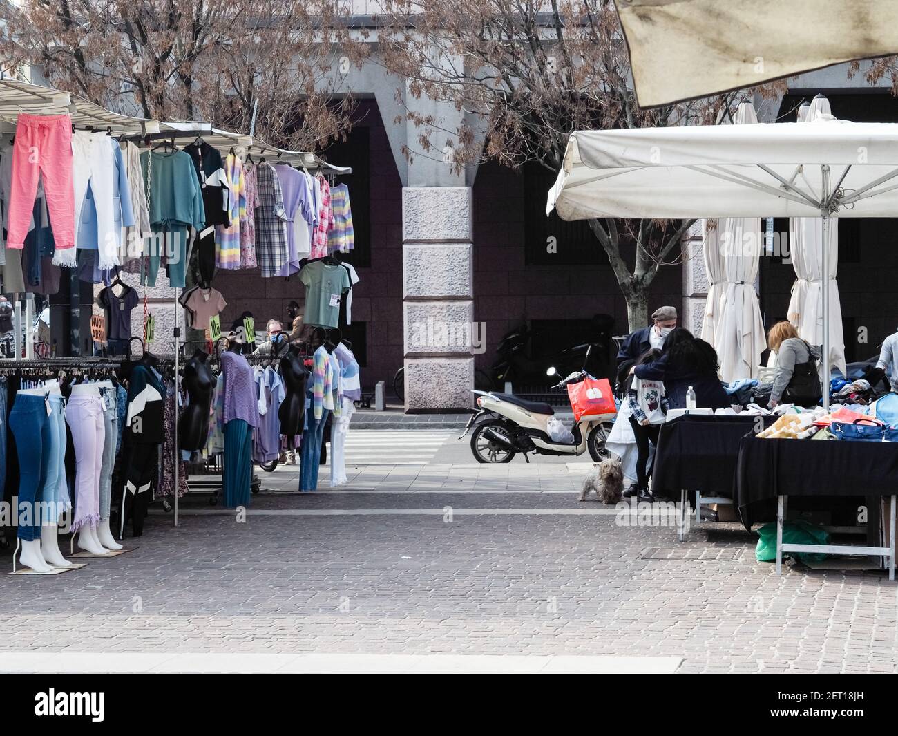 CREMONA, ITALY - Feb 21, 2021: Cremona, Lombardy, Italy -27 february ...