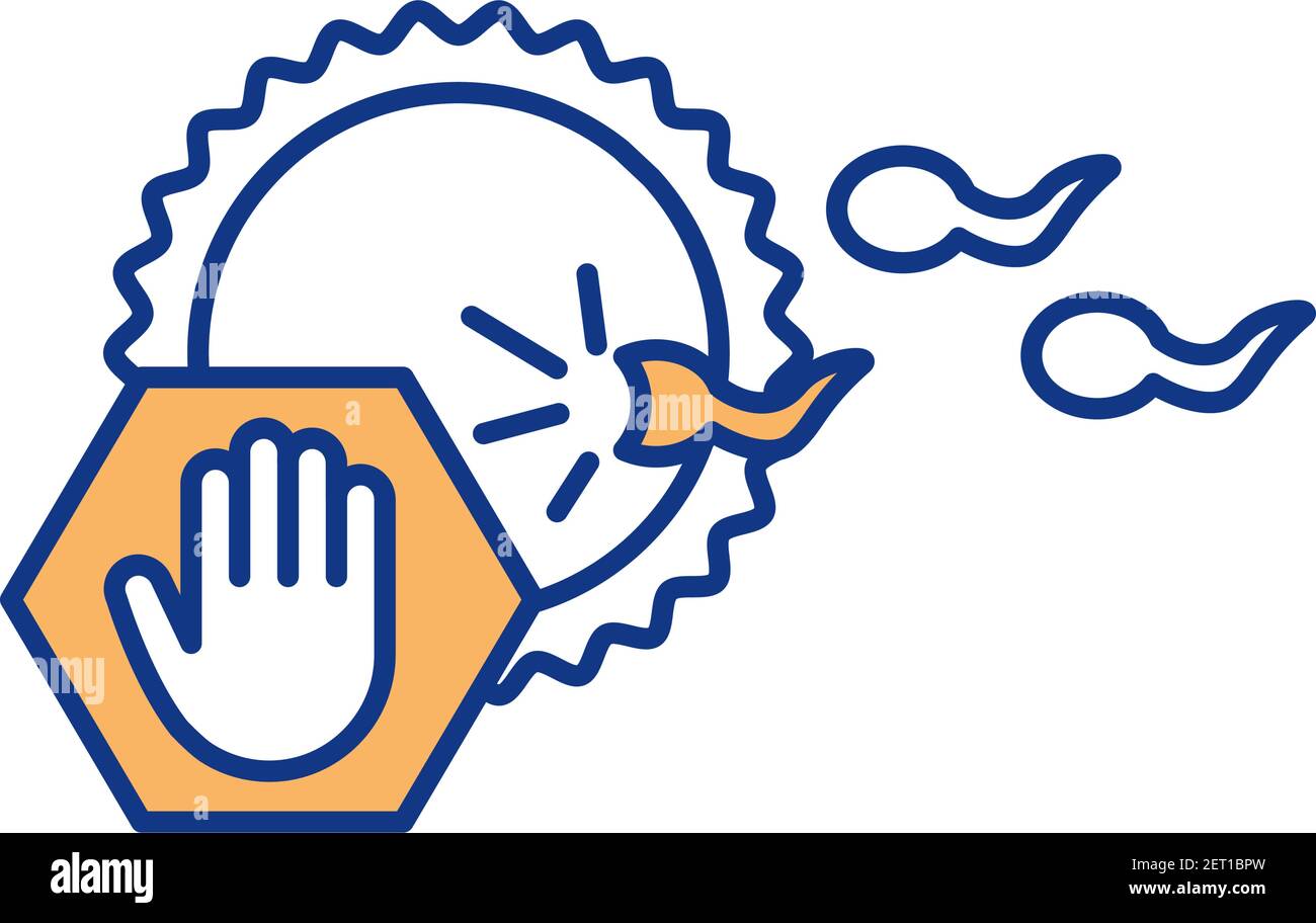 Vasectomy procedure RGB color icon Stock Vector Image & Art - Alamy