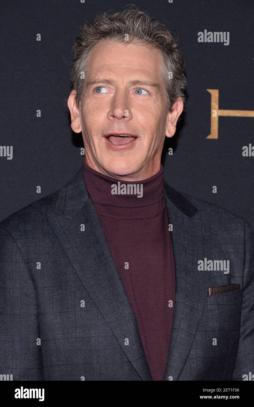 Actor Ben Mendelsohn attends the 'Robin Hood' New York screening at AMC ...